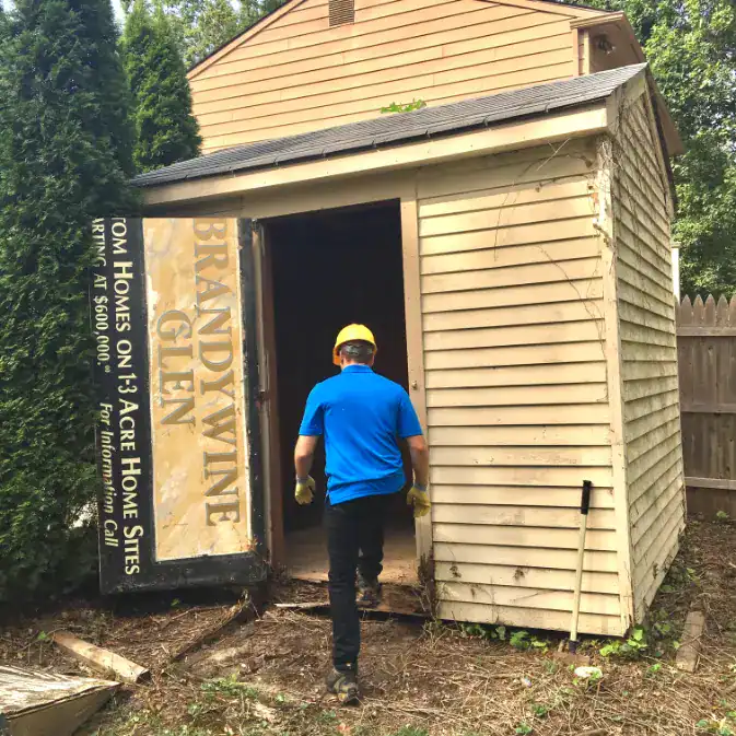 Shed Cleanout Services | Junk Rescue in Philadelphia & NJ